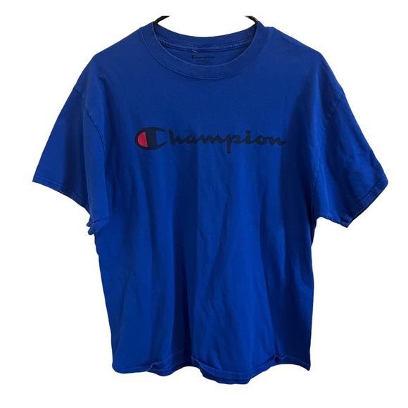 Champion | Shirts | Authentic Blue Champion Tshirt | Poshmark
